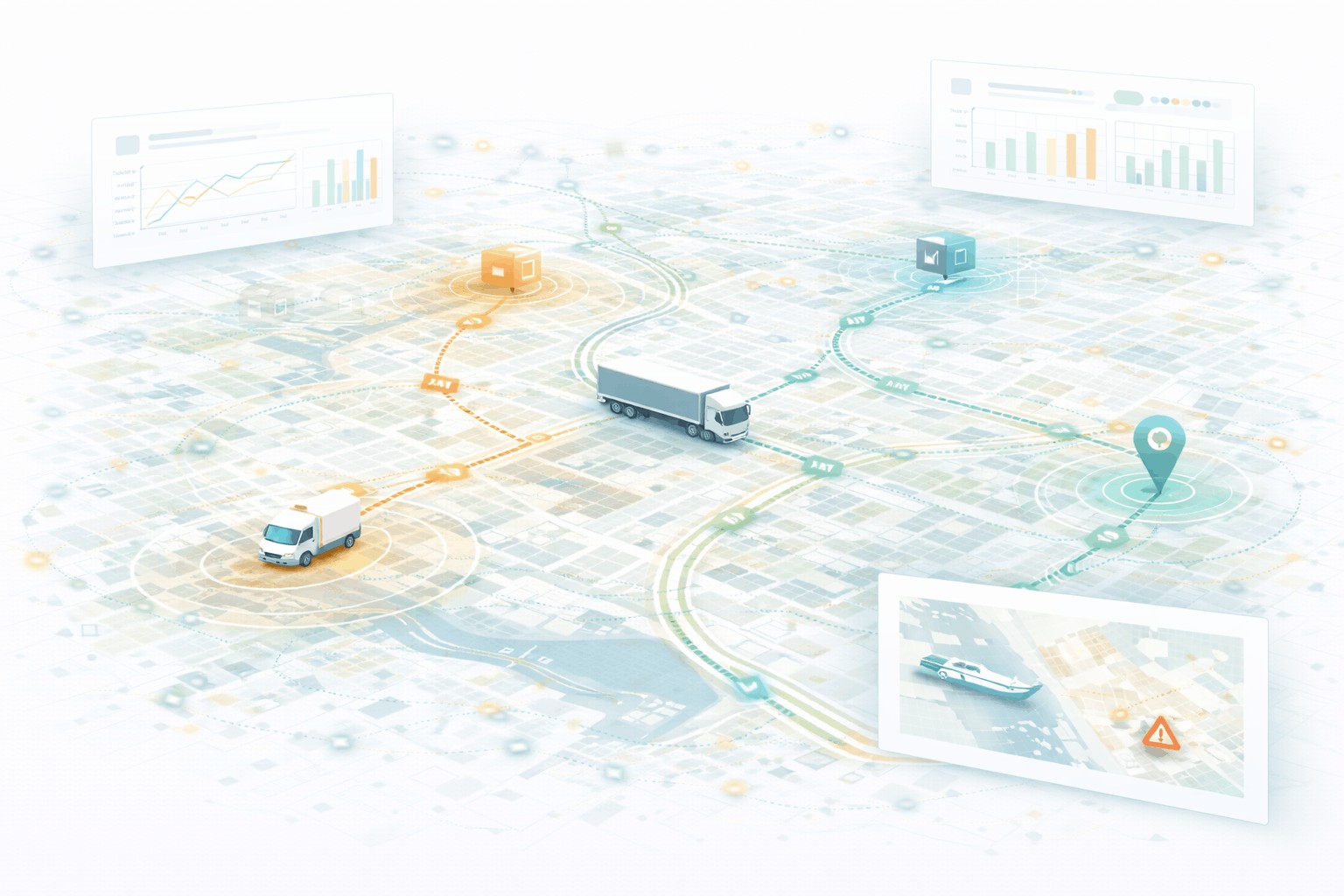 Maps for Transport and Logistics Solutions | Placematic